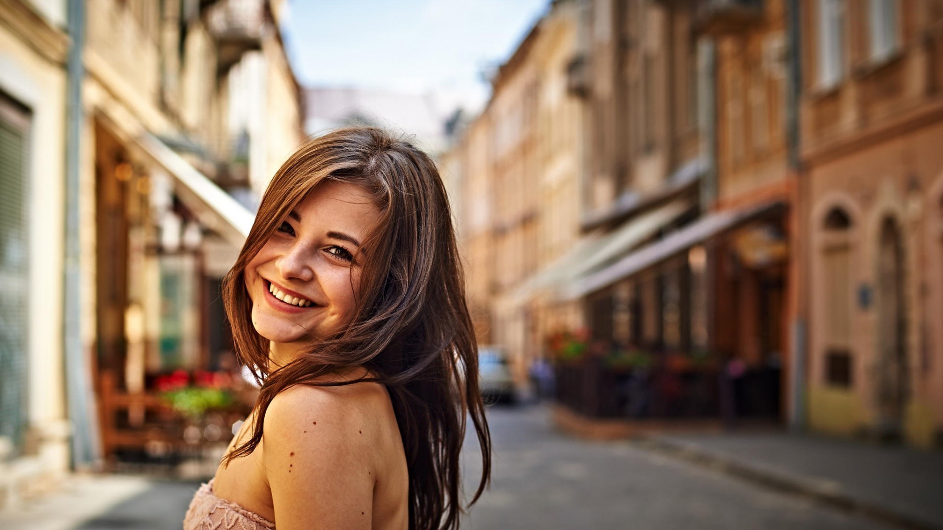 Wallpapers people model portrait street photography 1366x768 from ...