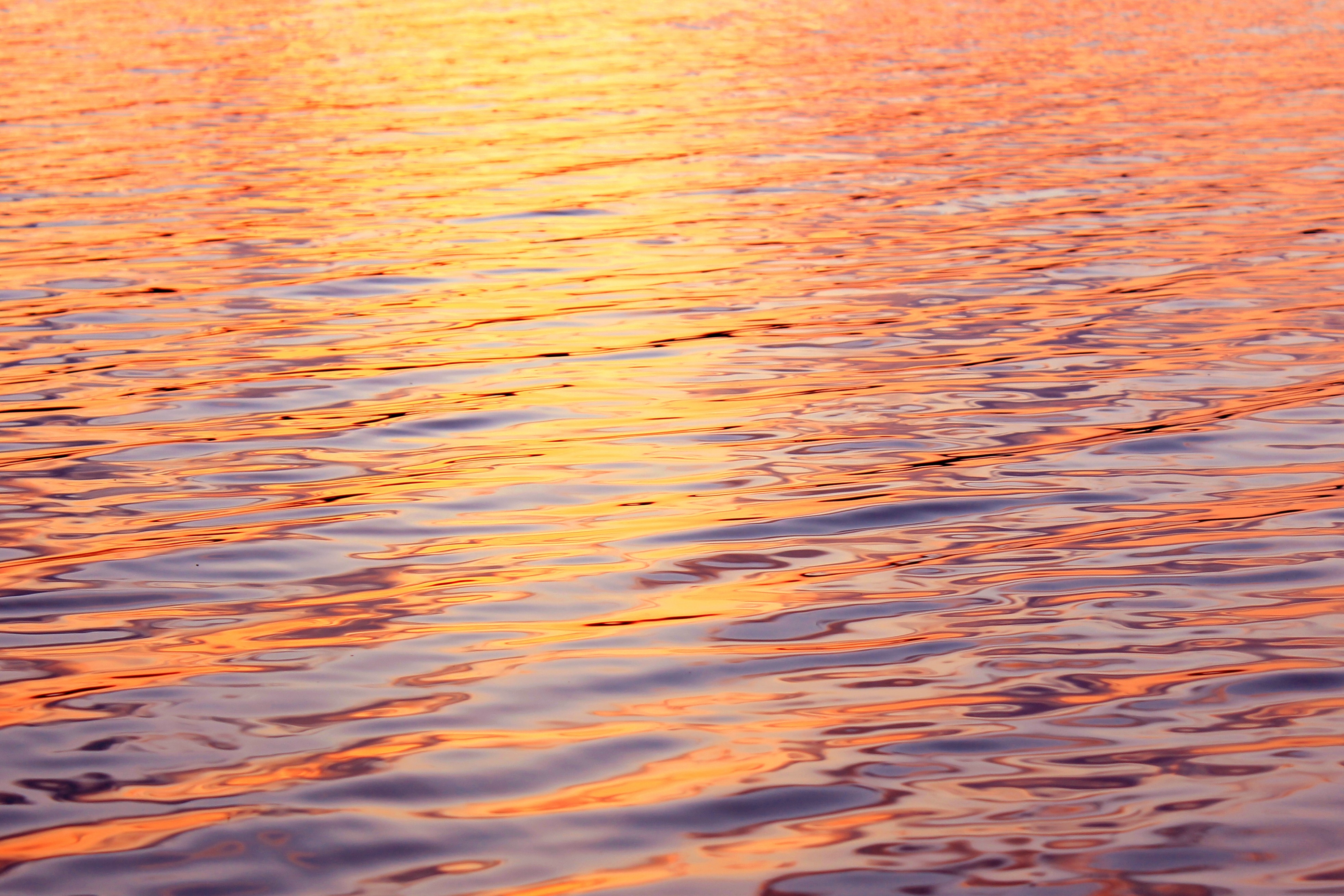 Wallpapers wallpaper sunlight sunset ripples sea water from jorik ...