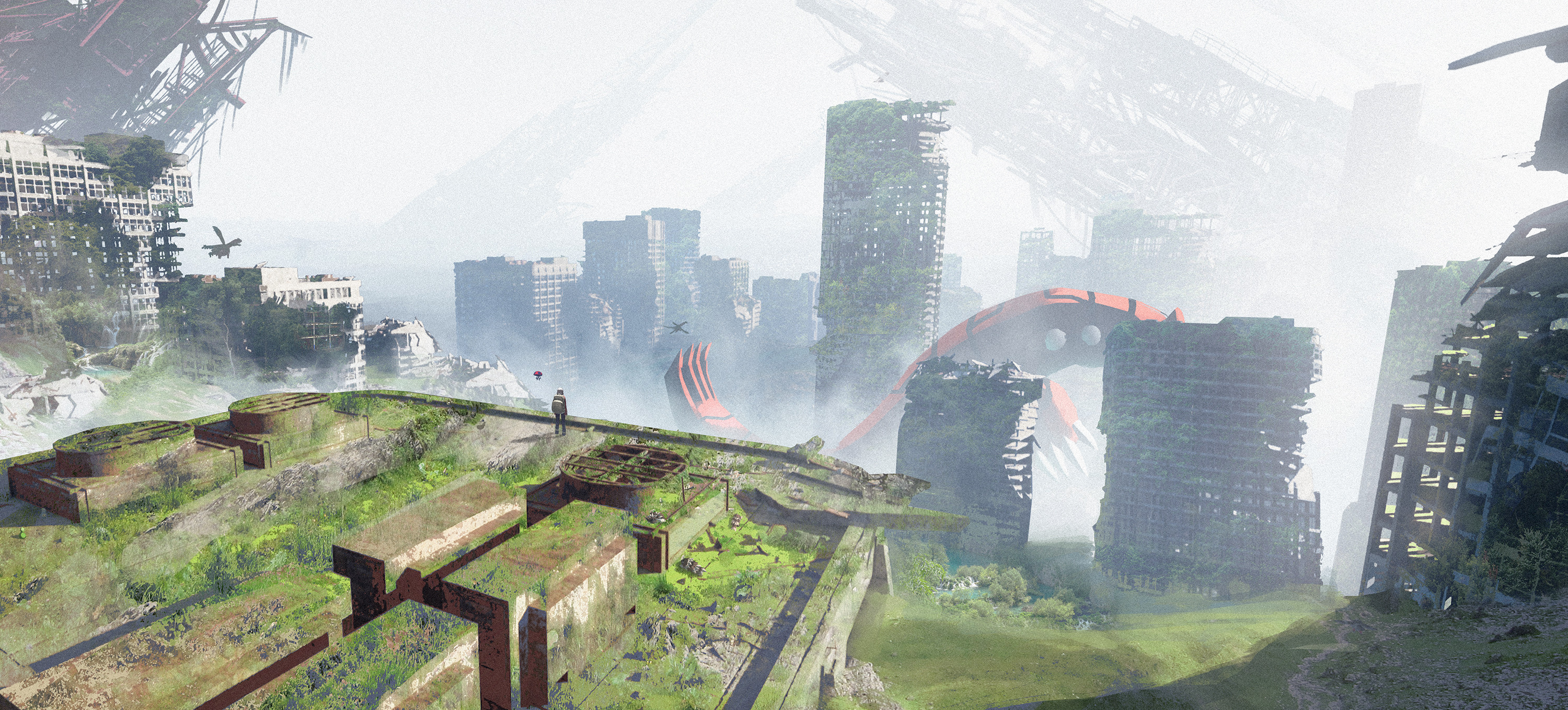 Wallpapers wallpaper pokemon ruins apocalypse grass fantastic from uaha ...