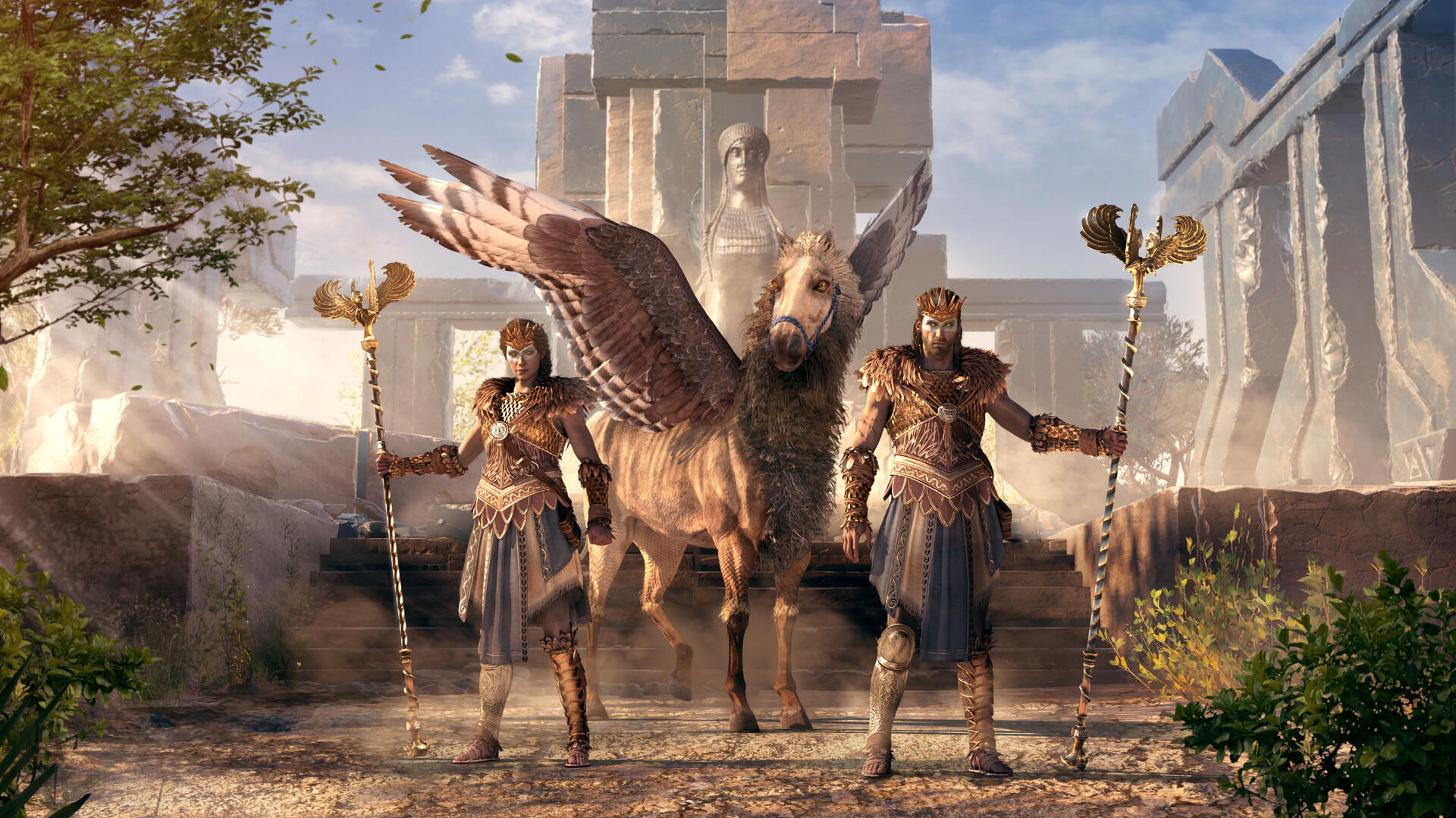 Обои Assassins Creed Odyssey кредо убийцы игры 2019 1920x1080 Full Hd