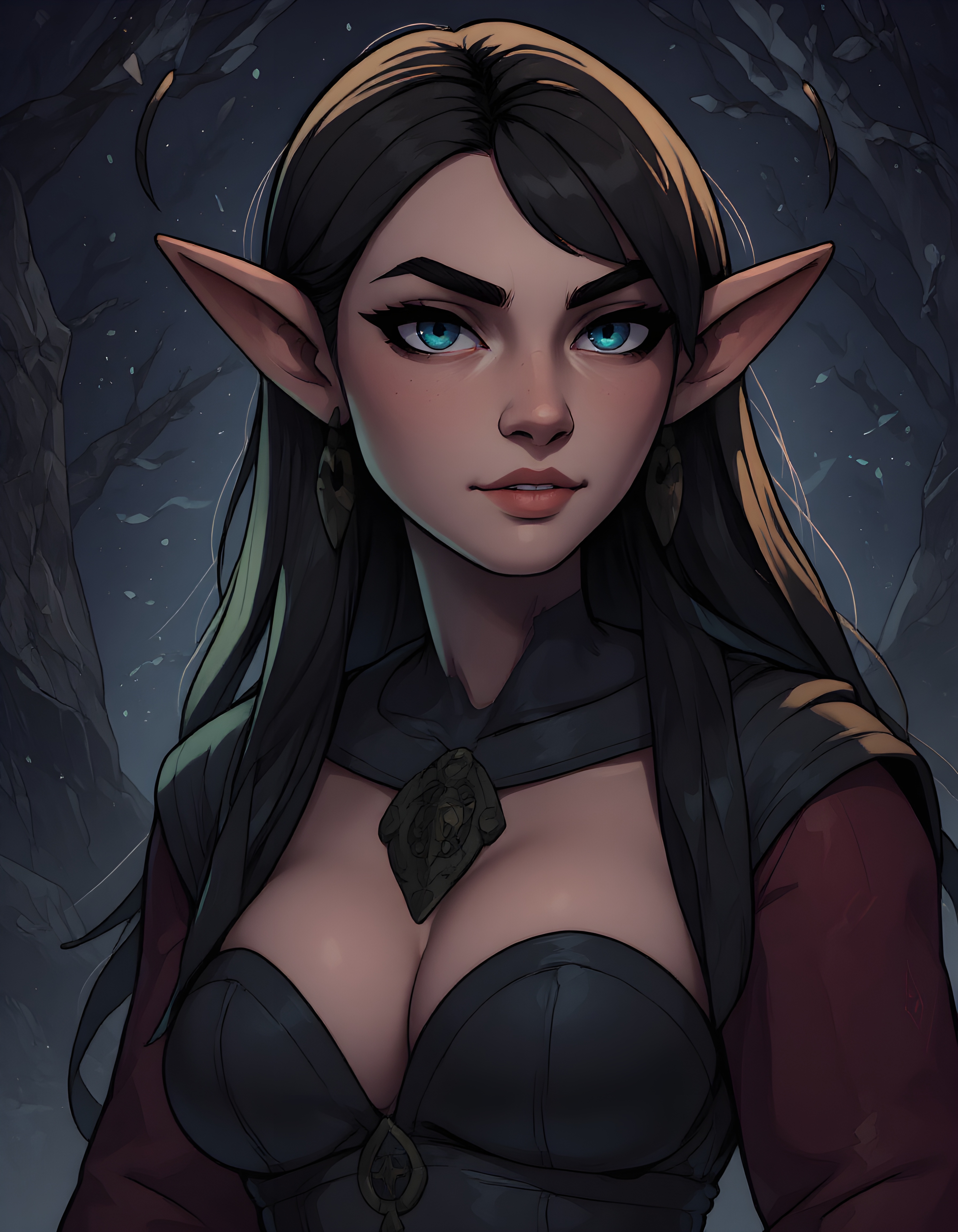 Портет эльфийки · бесплатная фотография от tolgor - картинки и обои на рабочий стол