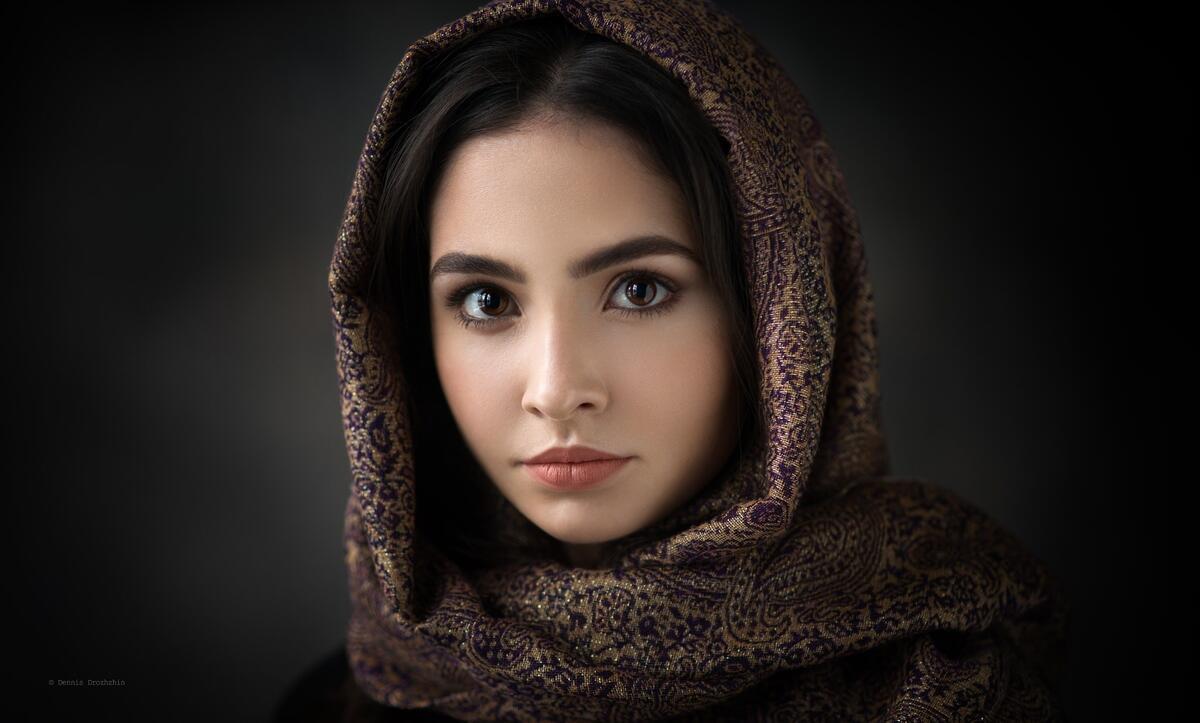 Wallpapers Wallpaper Brunette Women Model Face Portrait Black Hair From