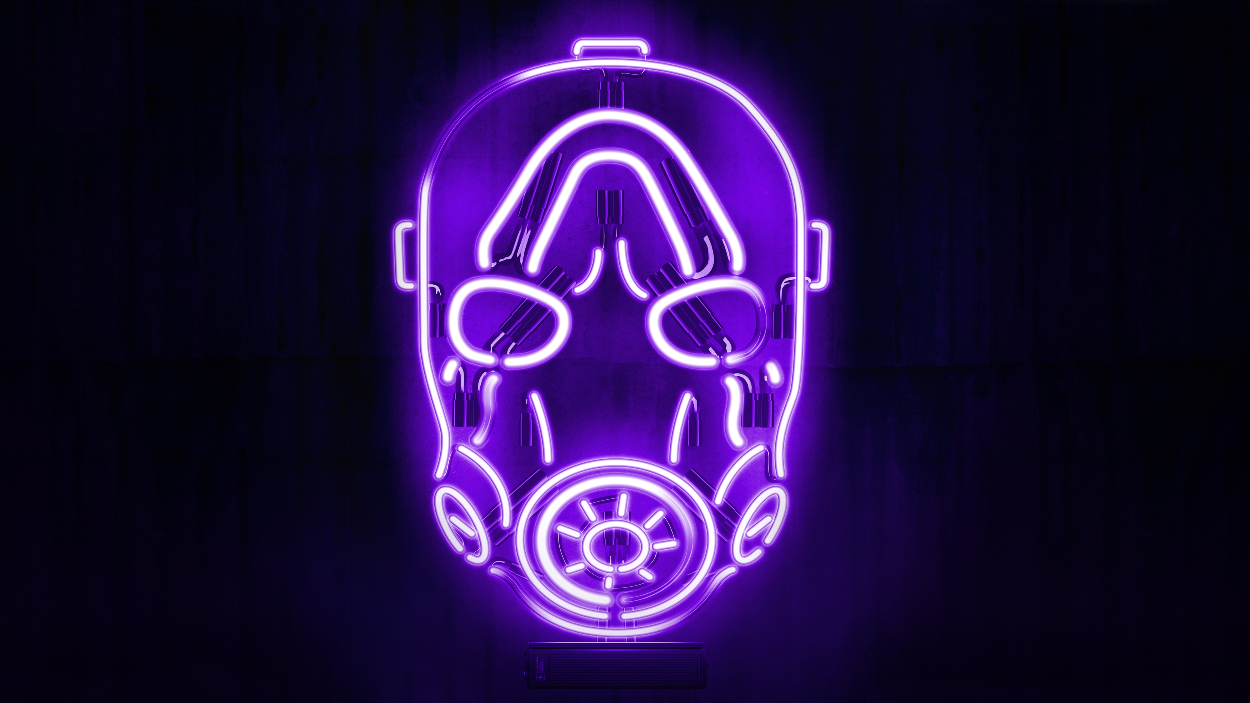 Обои пограничные районы произведение искусства neon bandit mask ...