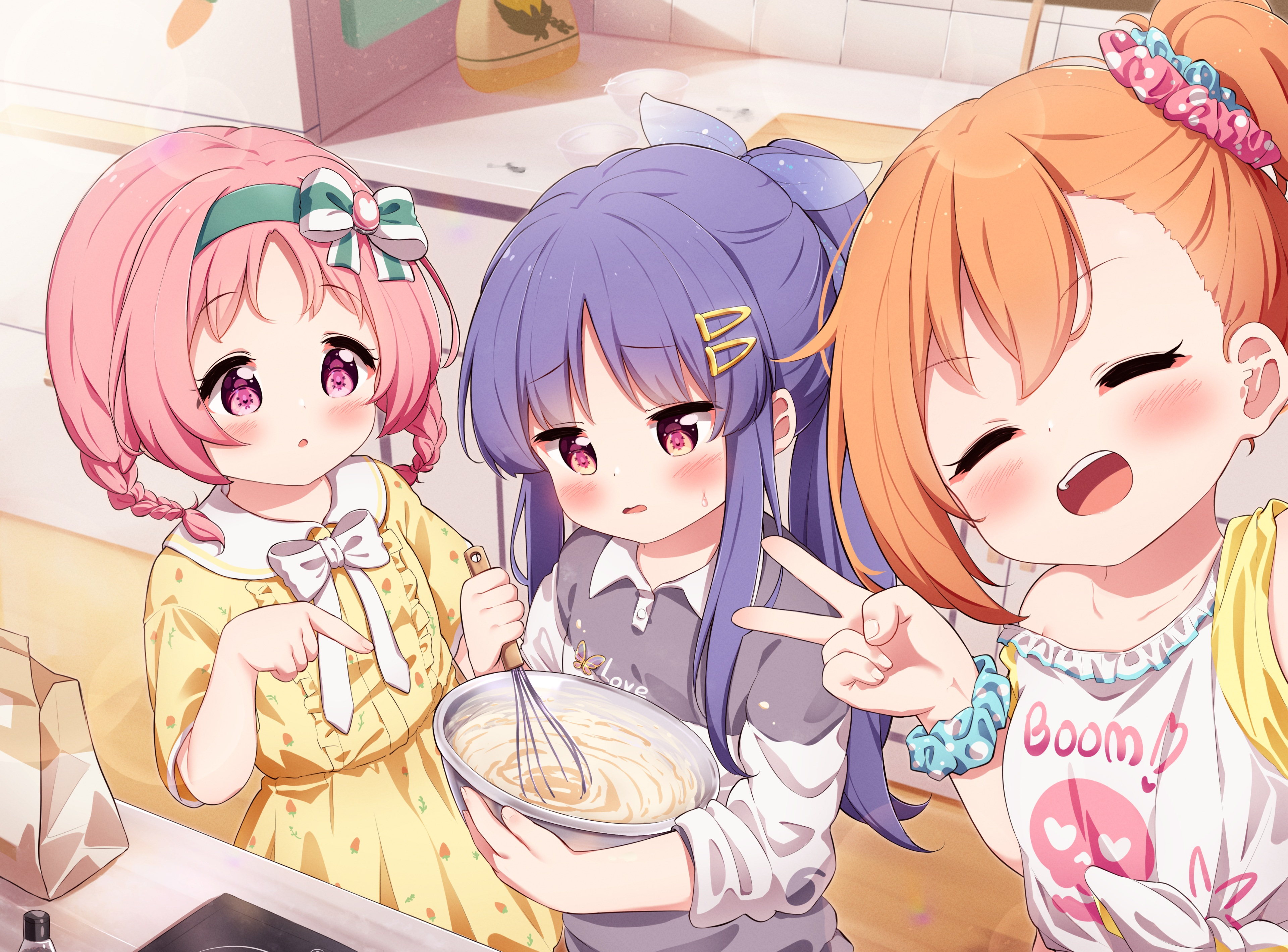 Обои обои princess connect милая Hikawa Kyoko Akane Mimi Hodaka Misogi ...