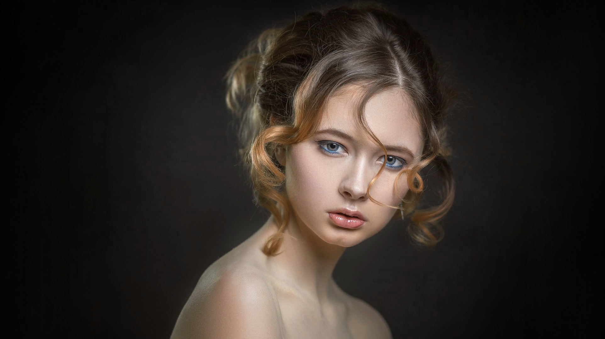 Portrait of Dasha Shemetova · 1920x1080 Full HD free photo from danastr ...