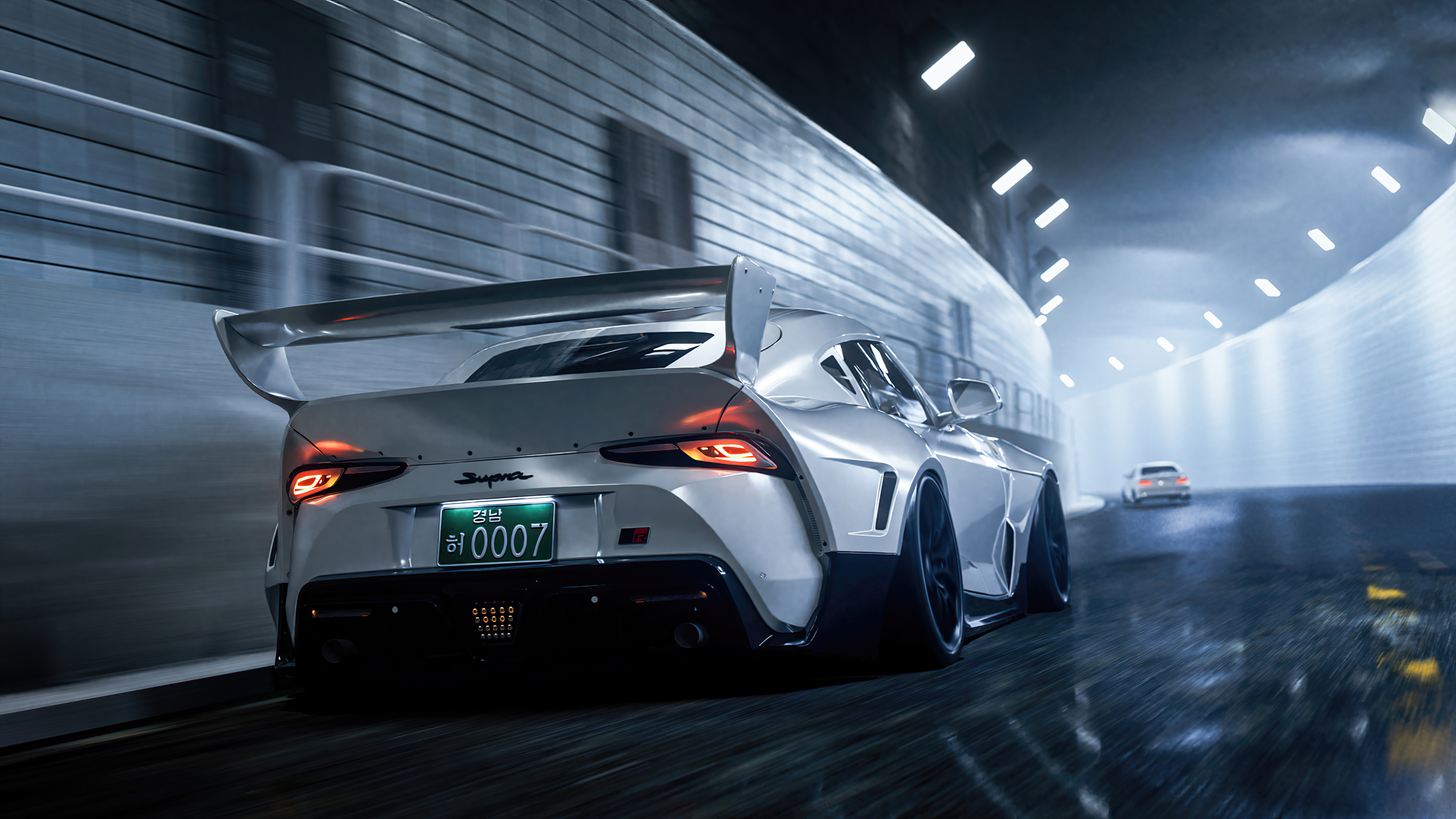 New Toyota Supra in white color · 2560x1440 QHD & WQHD (16:9) free ...