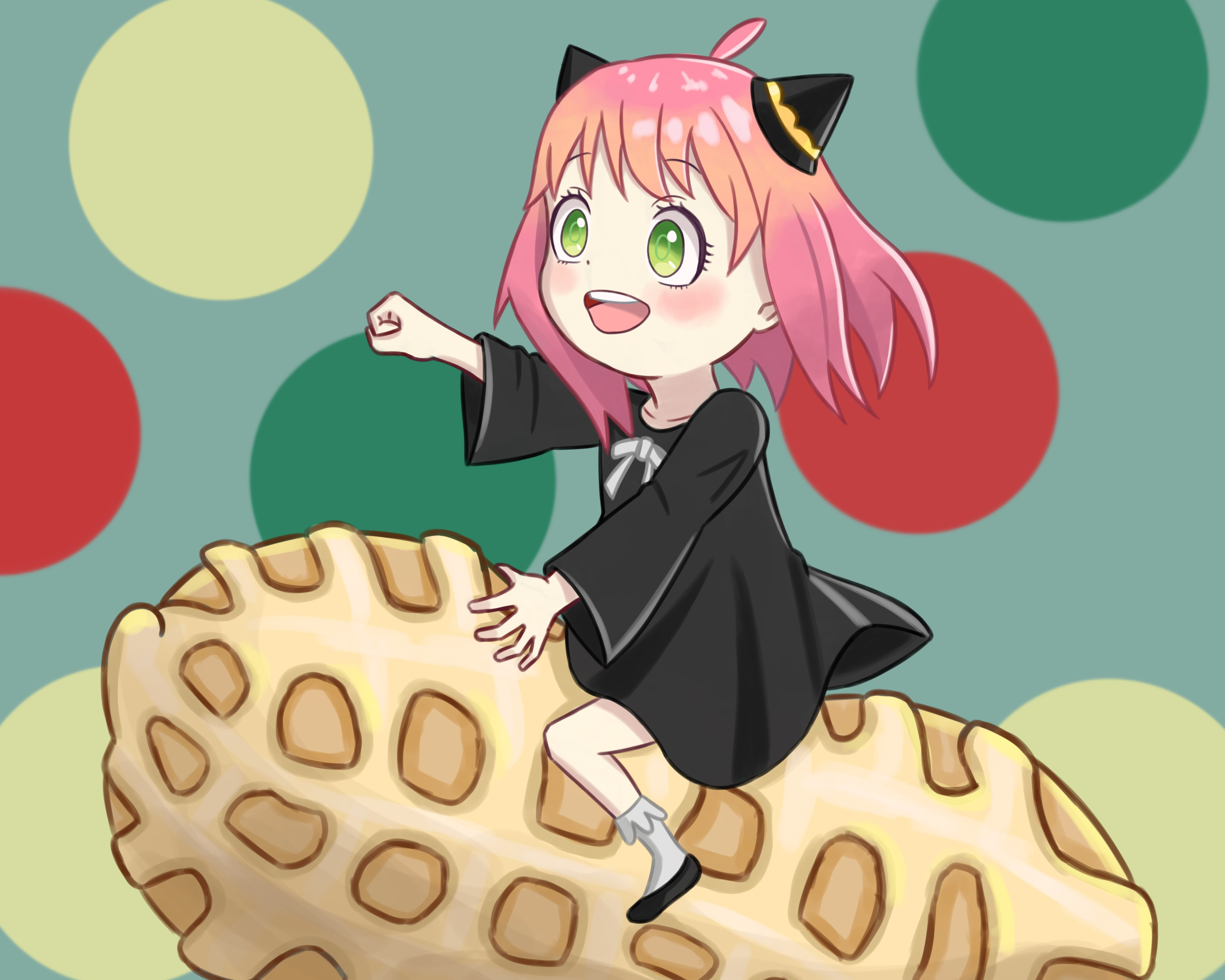 Wallpapers wallpaper anya forger pink hair cute spy x family girls from ...