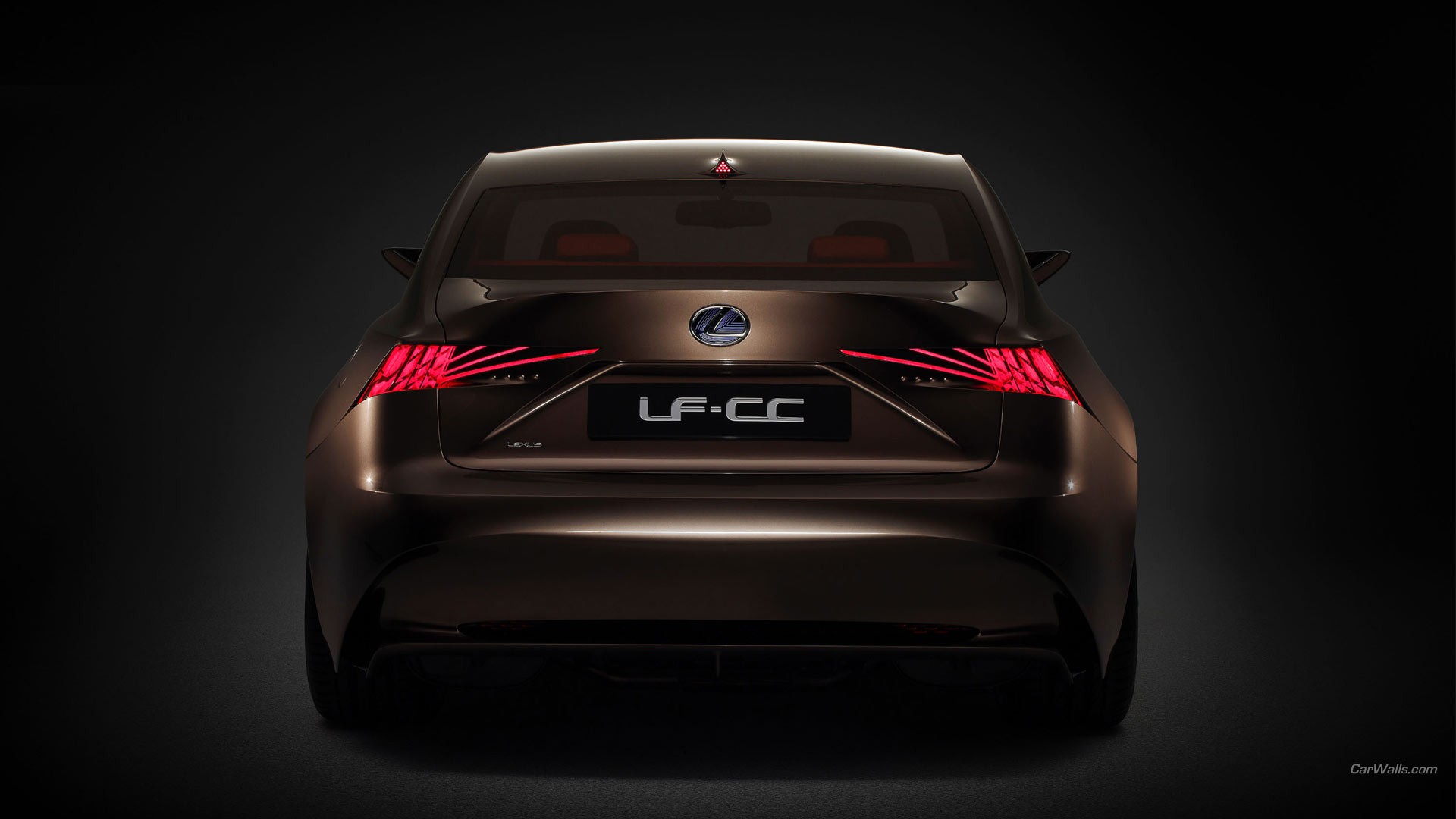 Lexus LF CC вид сзади · бесплатная фотография от godlike - картинки и обои на рабочий стол