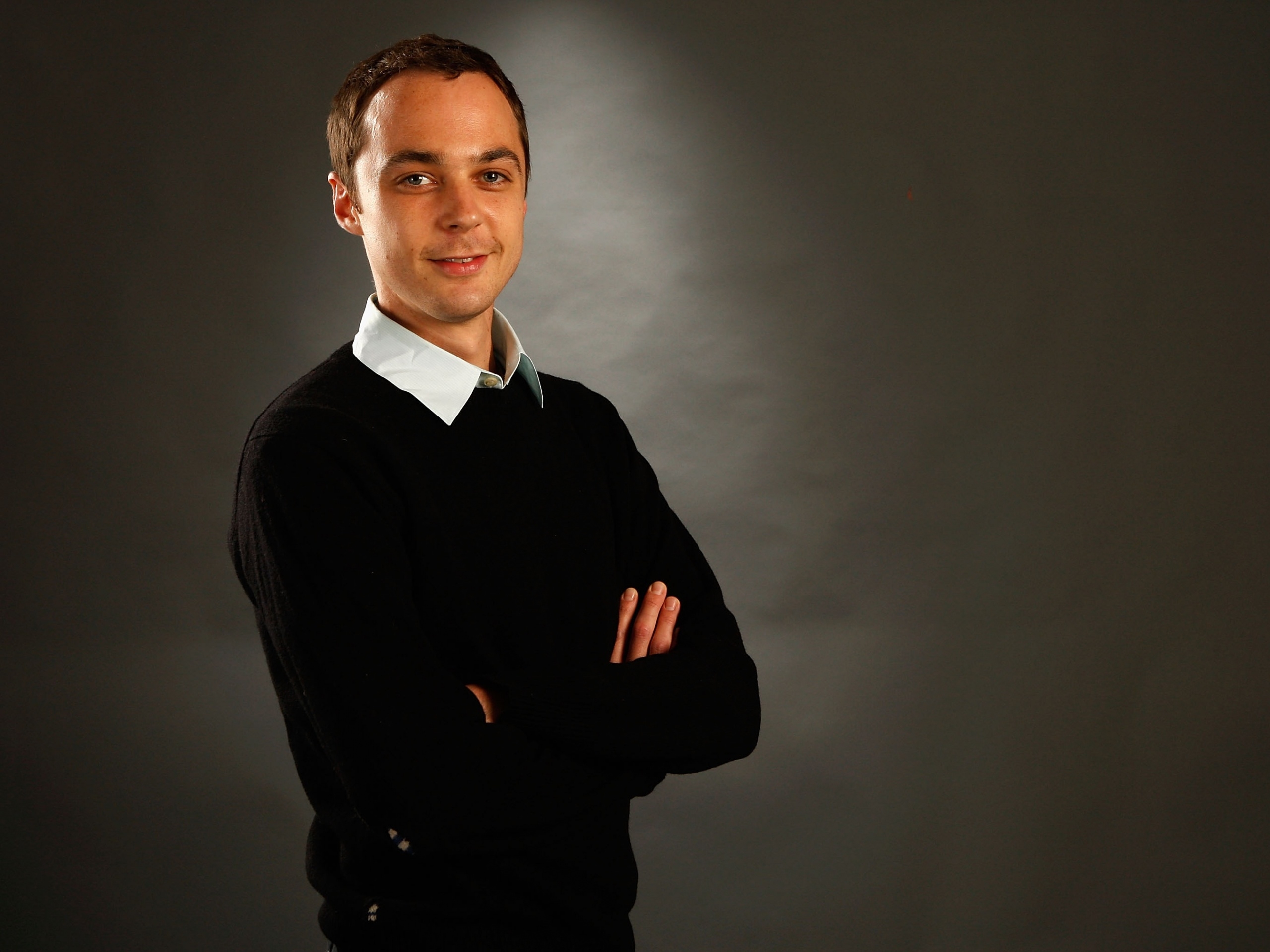 Wallpapers boys wallpaper jim parsons smiling 1080x1920 iPhone 6S+/7+/8 ...