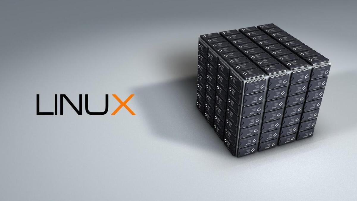 Обои Linux бренд мультимедийный шрифт системы от Uaha картинки на
