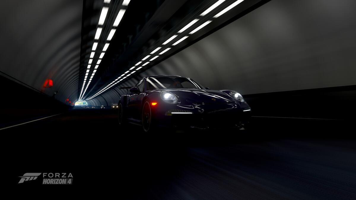 Porsche 911 Gt3 Rs из игры Forza Horizon 4 · бесплатная фотография от