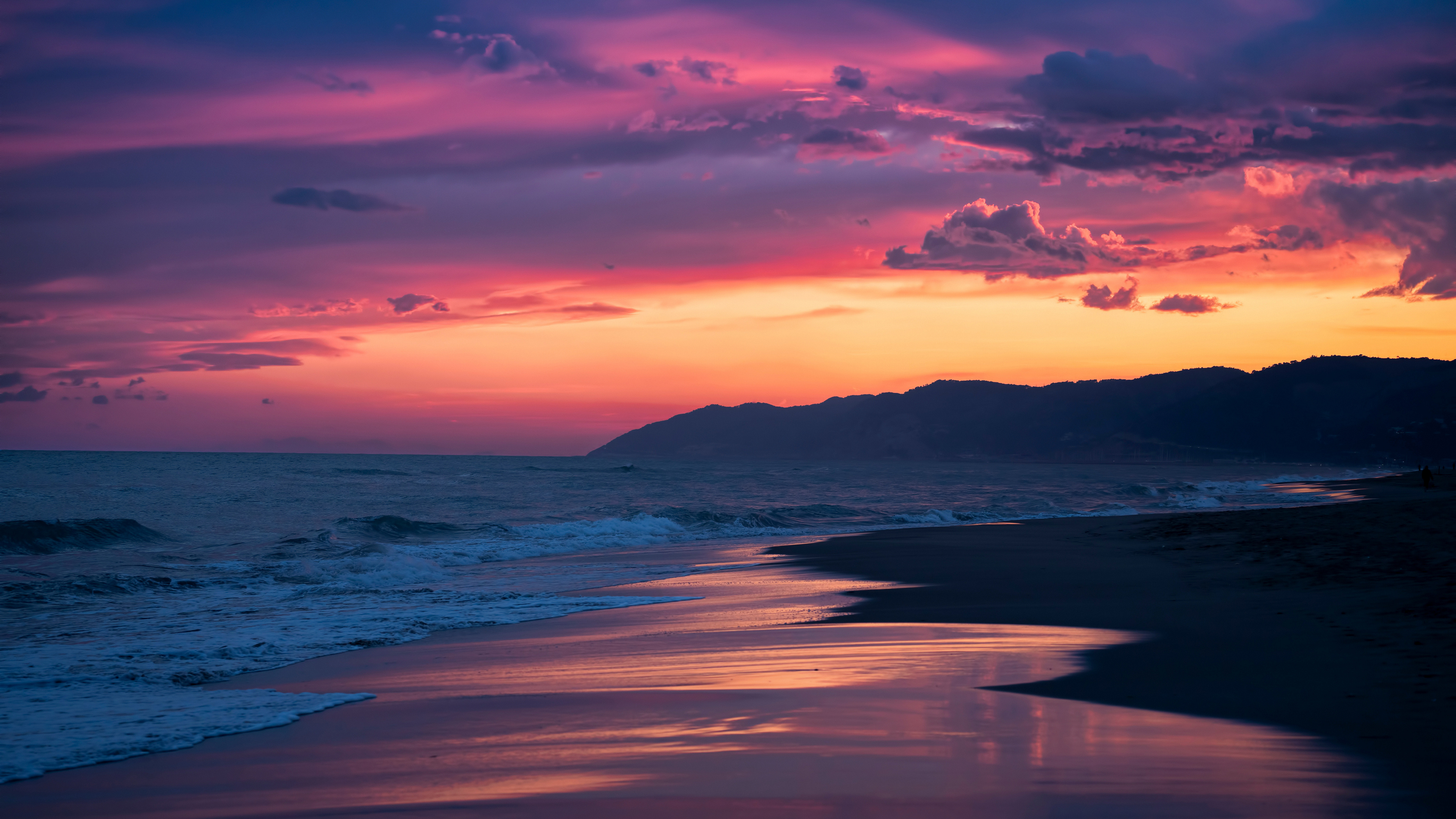 Beautiful sunset on the beach · free photo from skywolfx - pictures and ...