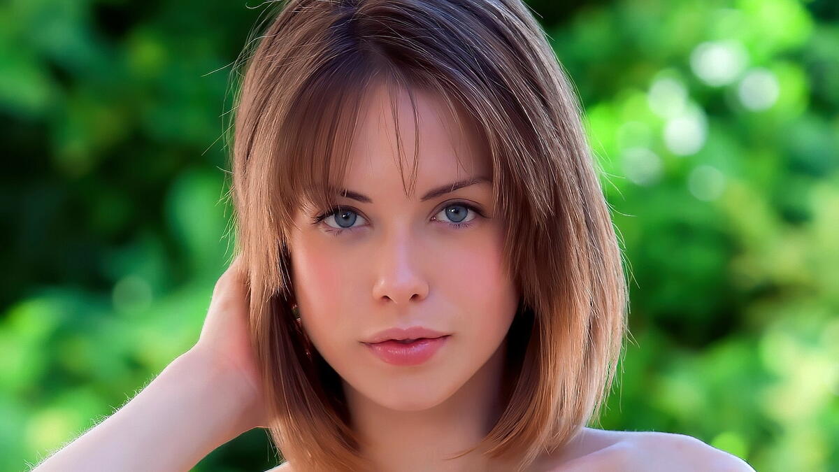 Девушка и осень · бесплатная фотография от Mikl картинки и обои Fonwall