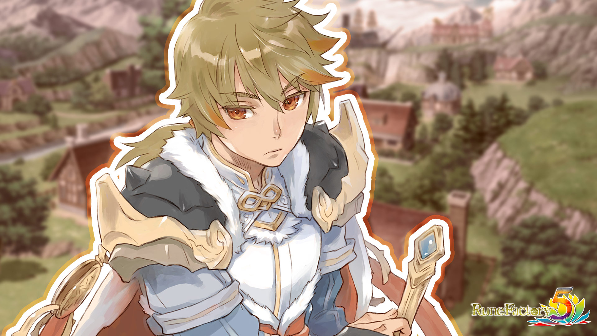 Wallpapers Wallpaper Reinhard Rune Factory 5 girls from bradeya ...