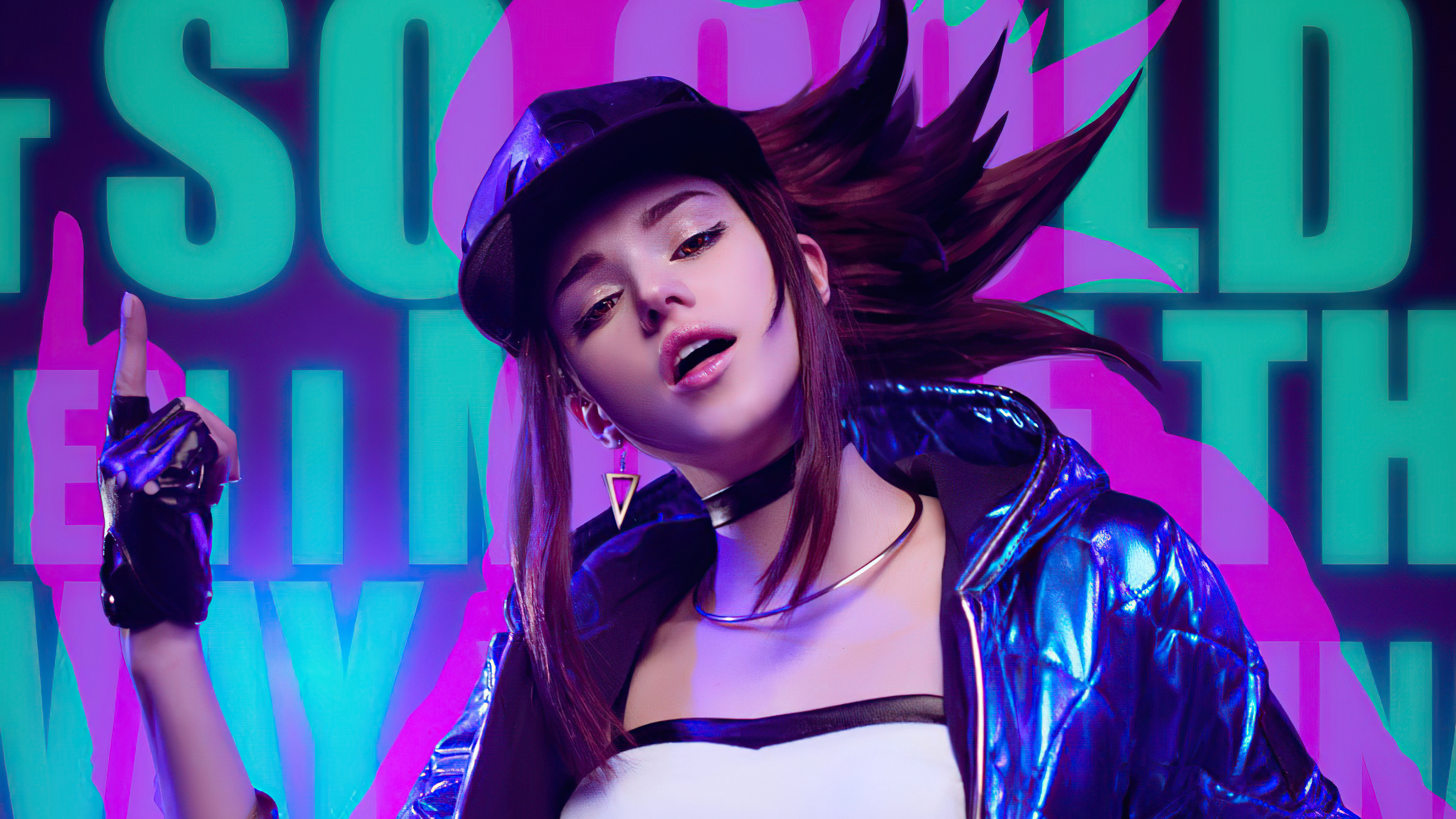 Wallpapers Shirogane Sama kda League Of Legends cosplay games from ...