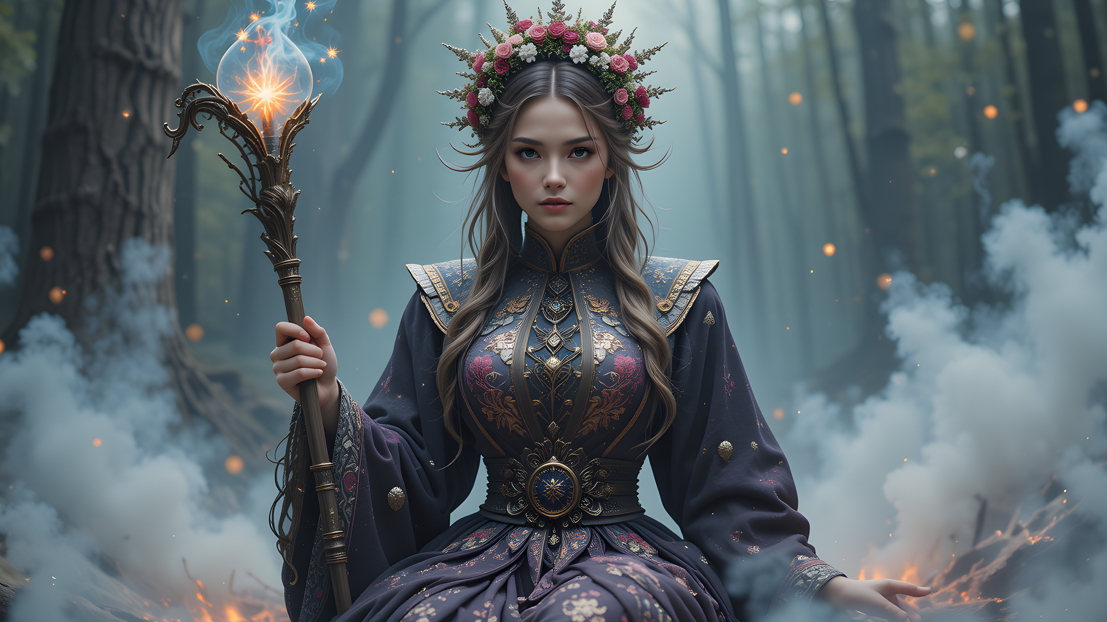 Magic girl · 1920x1080 Full HD free photo from dubghost - pictures and ...