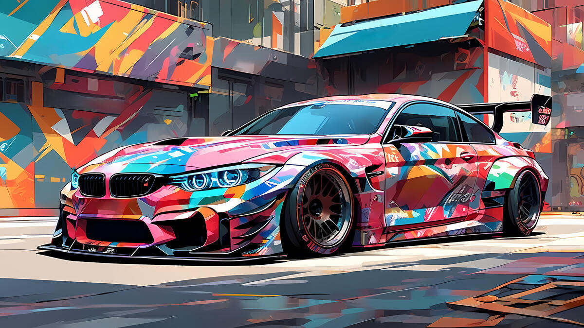 Авто и Графити · бесплатная фотография от Dubghost картинки и обои на