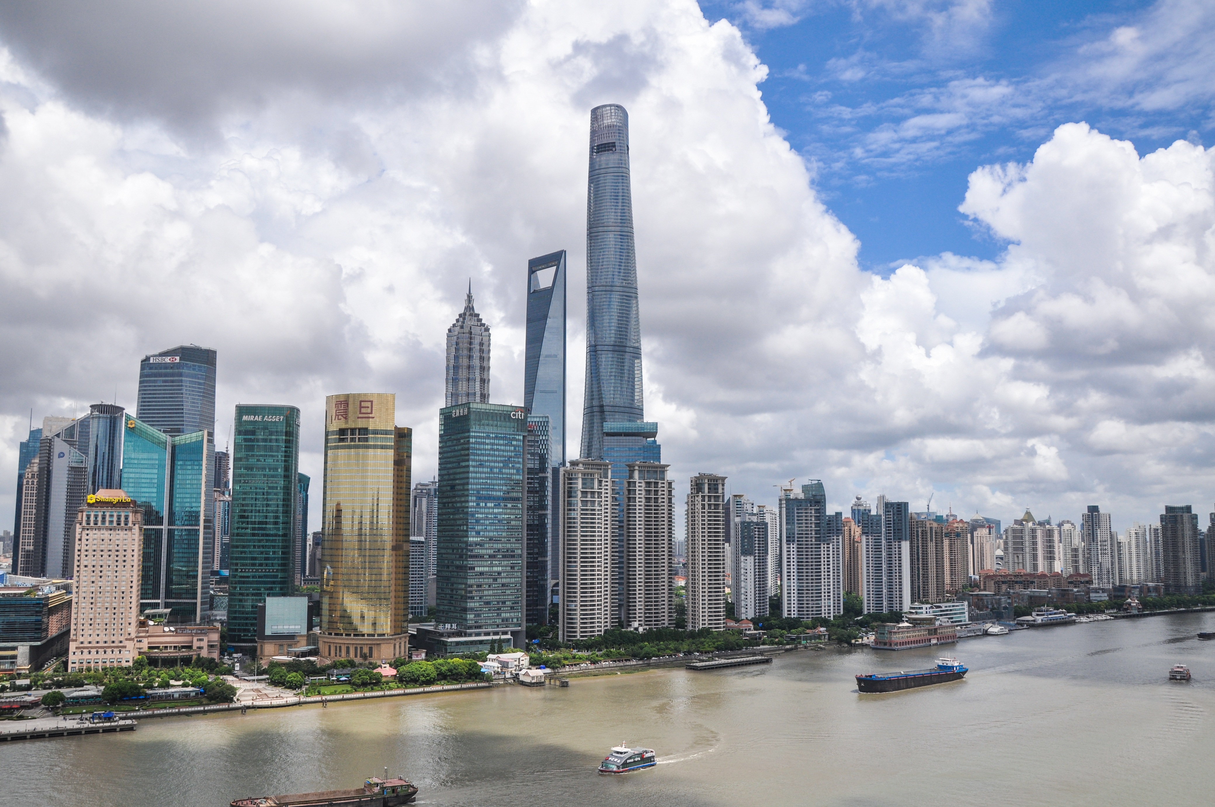Modern high-rises in Shanghai · 1920x1080 Full HD free photo from ...