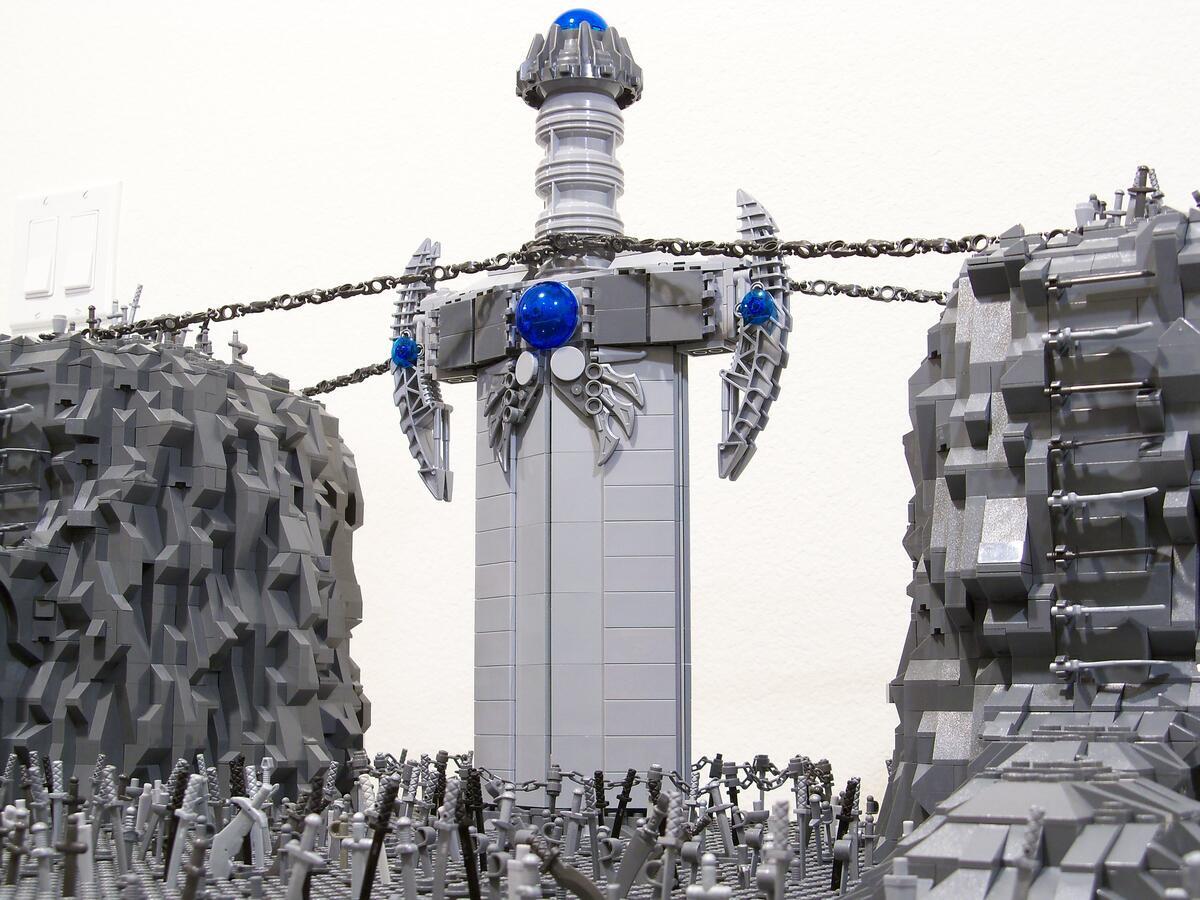 Обои Lego фэнтези меч Moc обои от Vozuru картинки на рабочий стол и