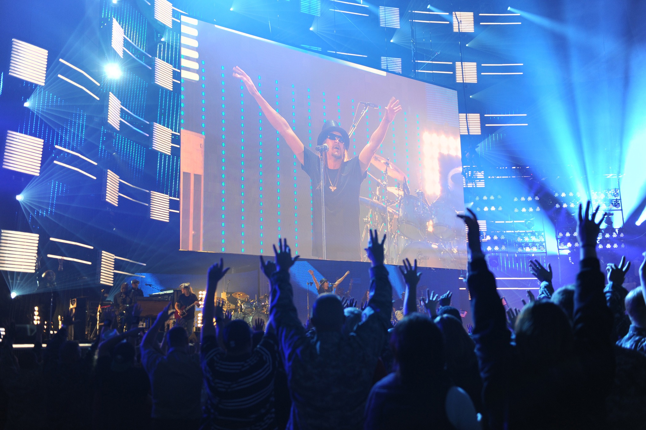 Wallpapers screen music auditorium crowd concert from uaha - desktop ...