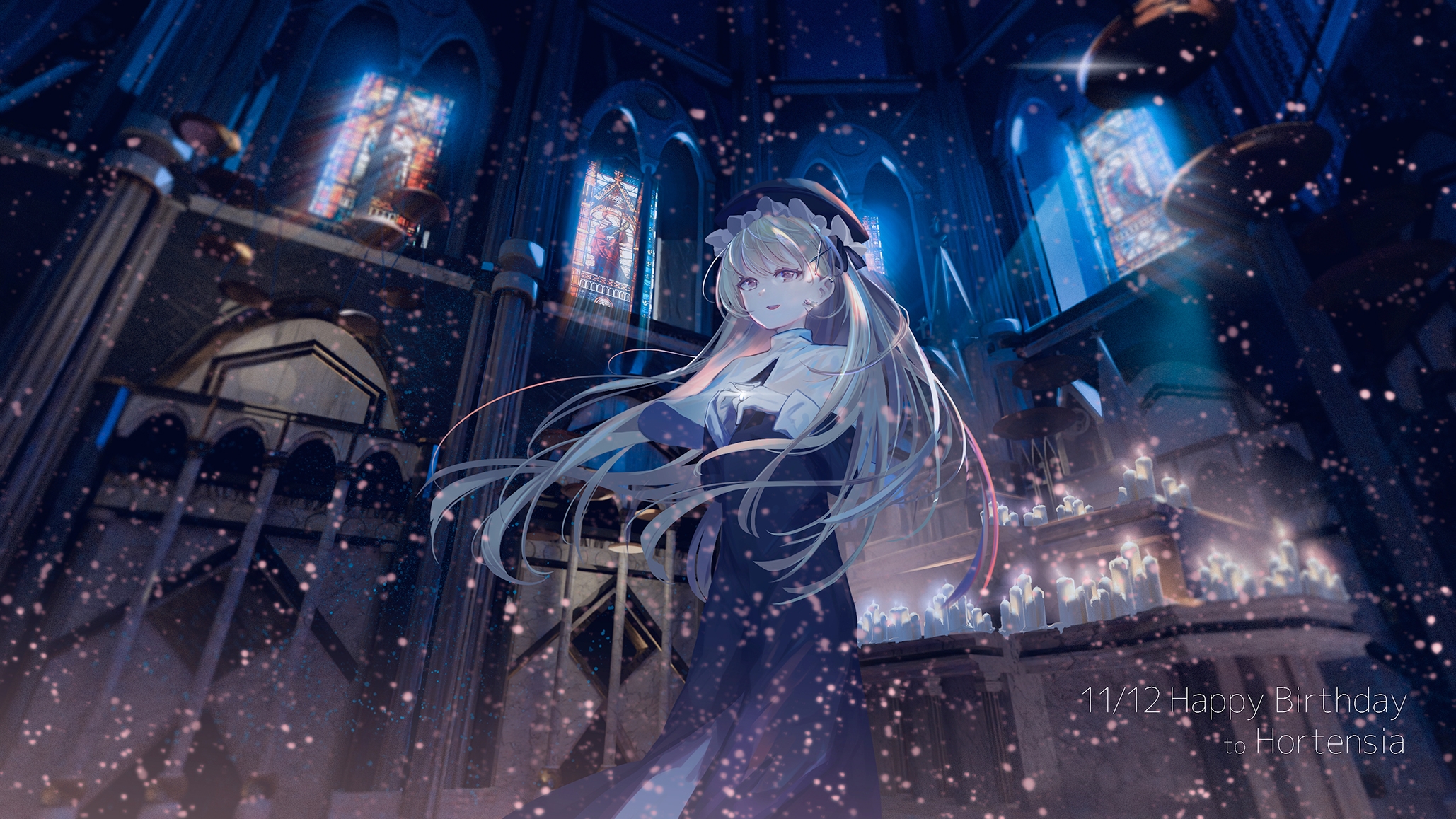 Wallpapers girls frontline nun anime games church brown hair from jorik ...