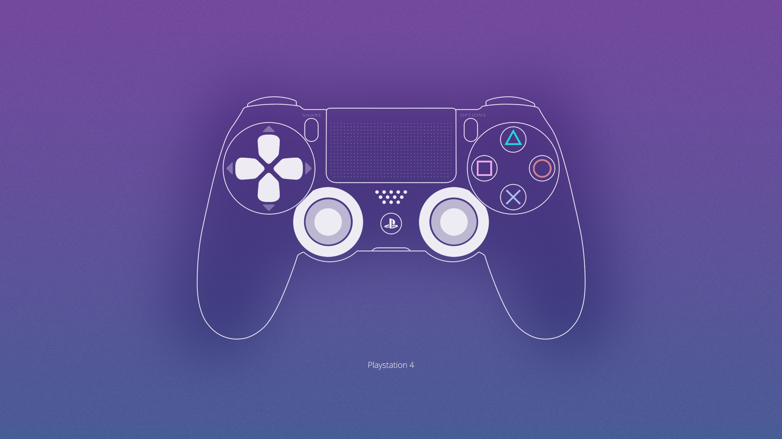 Wallpapers Playstation wallpaper joystick dualshock 4 games minimalism ...