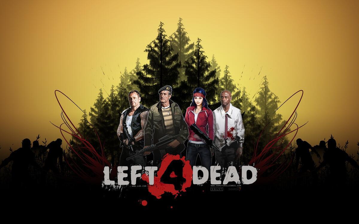 Обои видеоигры Left 4 Dead скриншот обложка альбома от Uaha картинки