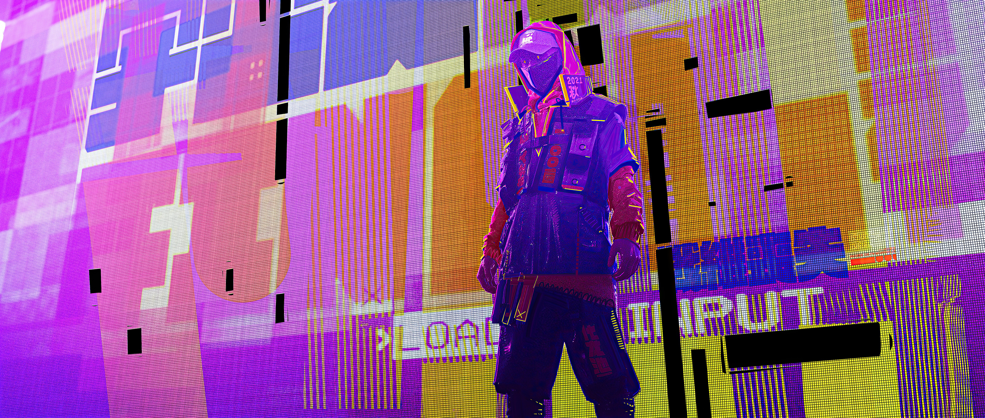 Wallpapers science fiction color cyberpunk Artist a work of art from ...