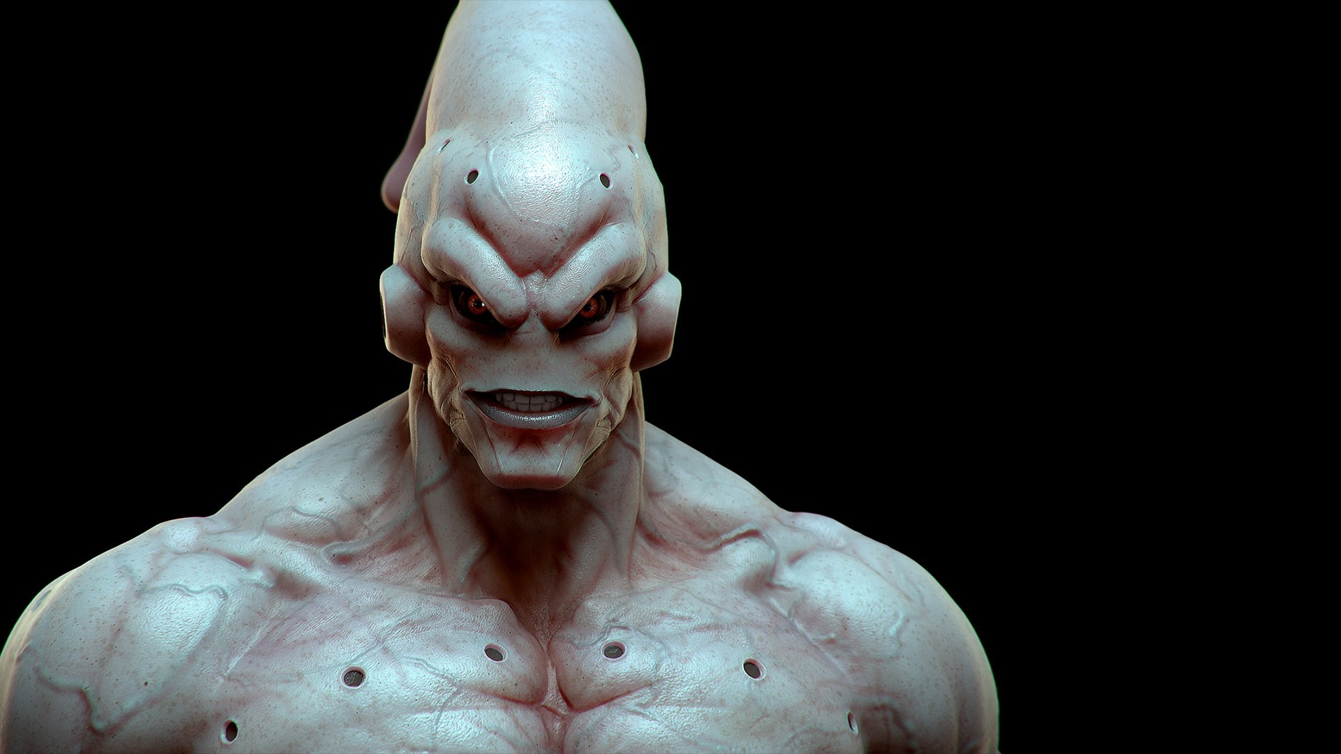 Wallpapers face sculpture statue Dragon Ball Dragon Ball Z from jorik ...