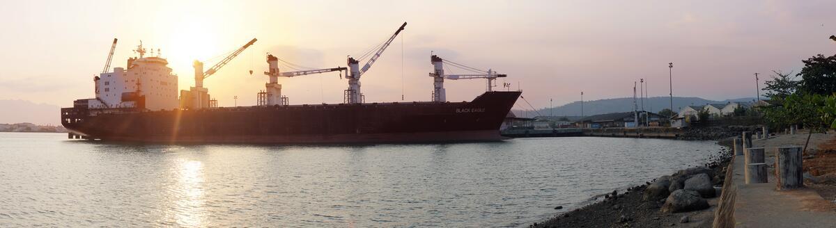 Обои море вода океан закат лодка от Arashilkis картинки на рабочий