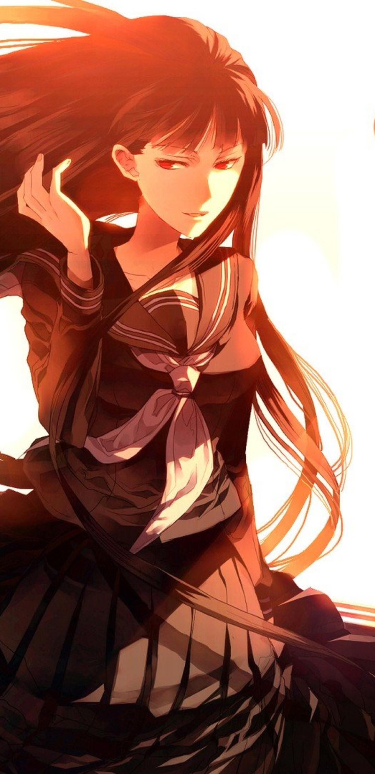 Обои аниме девушки аниме Tasogare Otome X Amnesia школьной формы